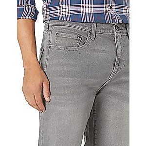 Amazon Essentials Men's Athletic-Fit Jean (Previously Goodthreads), Grey, 30W x 28L