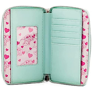 Loungefly Star Wars Manalorian Grogu Valentines Zip-Around Wallet Star Wars One Size