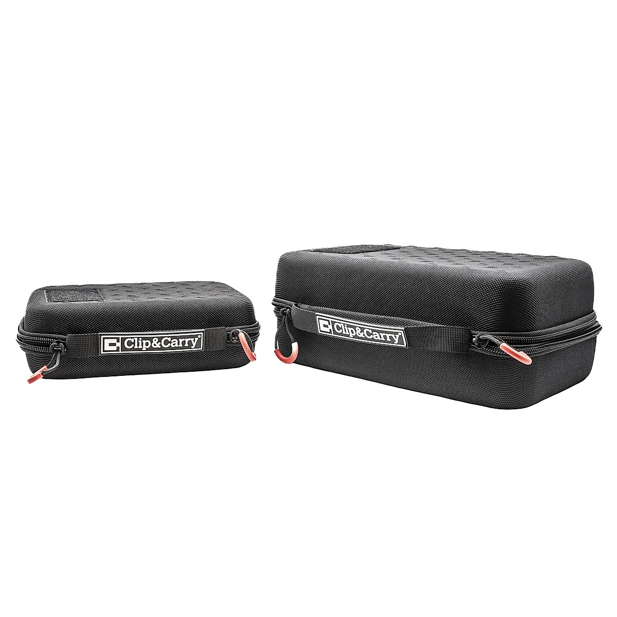 Clip & Carry Bundle of Magnum & Adequate Sized EDC Storage Cases w/Integrated Valet Dump Tray