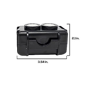 Waterproof Twin Magnetic Case - for Optimus 2.0 GPS Tracker - GPS Tracker not Included