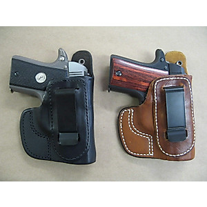 Azula Gun Holsters IWB in The Waist Band Leather Concealed Carry Holster for Raven Arms 25 MP-25 Pistol TAN Left Hand