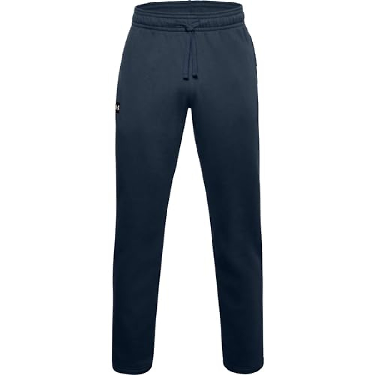 Under Armour Mens Rival Fleece Pants , Academy Blue (408)/Onyx White , Medium