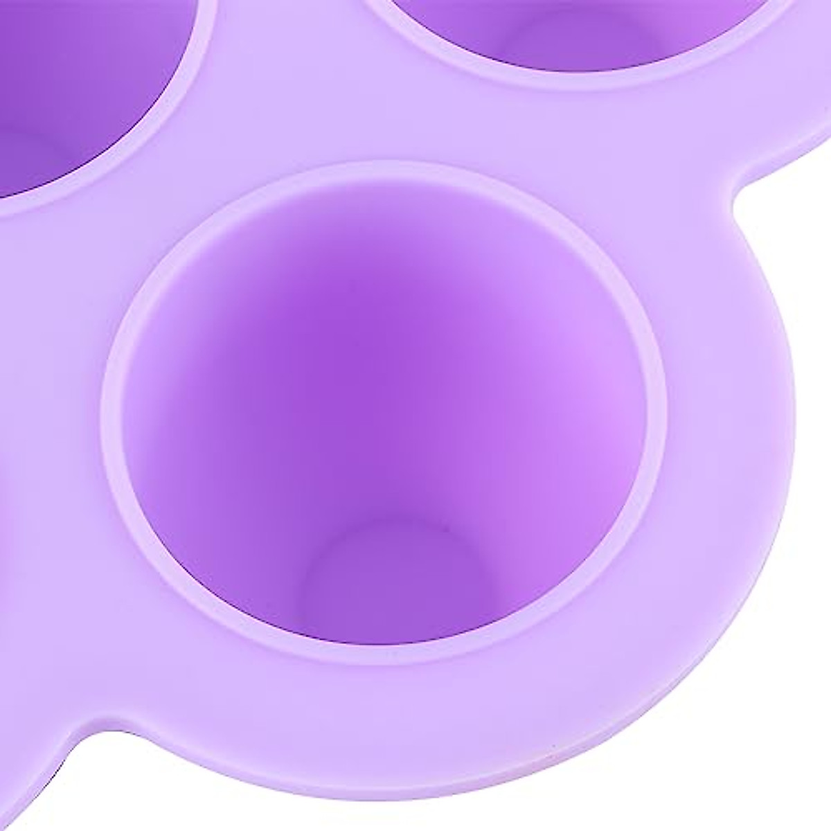 YYQTGG Food Freezer Mold, Ice Trays with Lid Food Freezer Container Food Freezer Tray New(Purple)