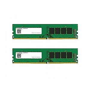 Mushkin Essentials – DDR4 Desktop DRAM – 16GB (2x8GB) UDIMM Memory Kit – 2933MHz (PC4-23400) CL-21 – 288-pin 1.2V PC RAM – Dual-Channel – Low-Voltage – (MES4U293MF8GX2)