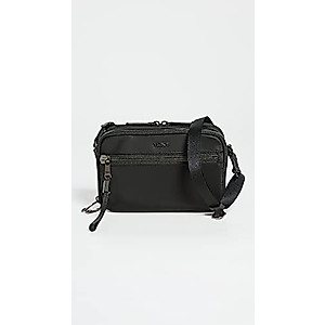 TUMI Voyageur Langley Crossbody - Black/Gunmetal