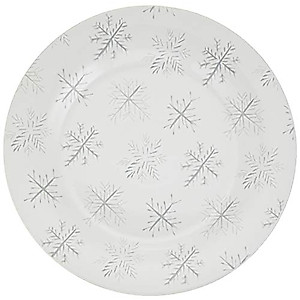 Lenox  Alpine Snowflake Round Serving Tray