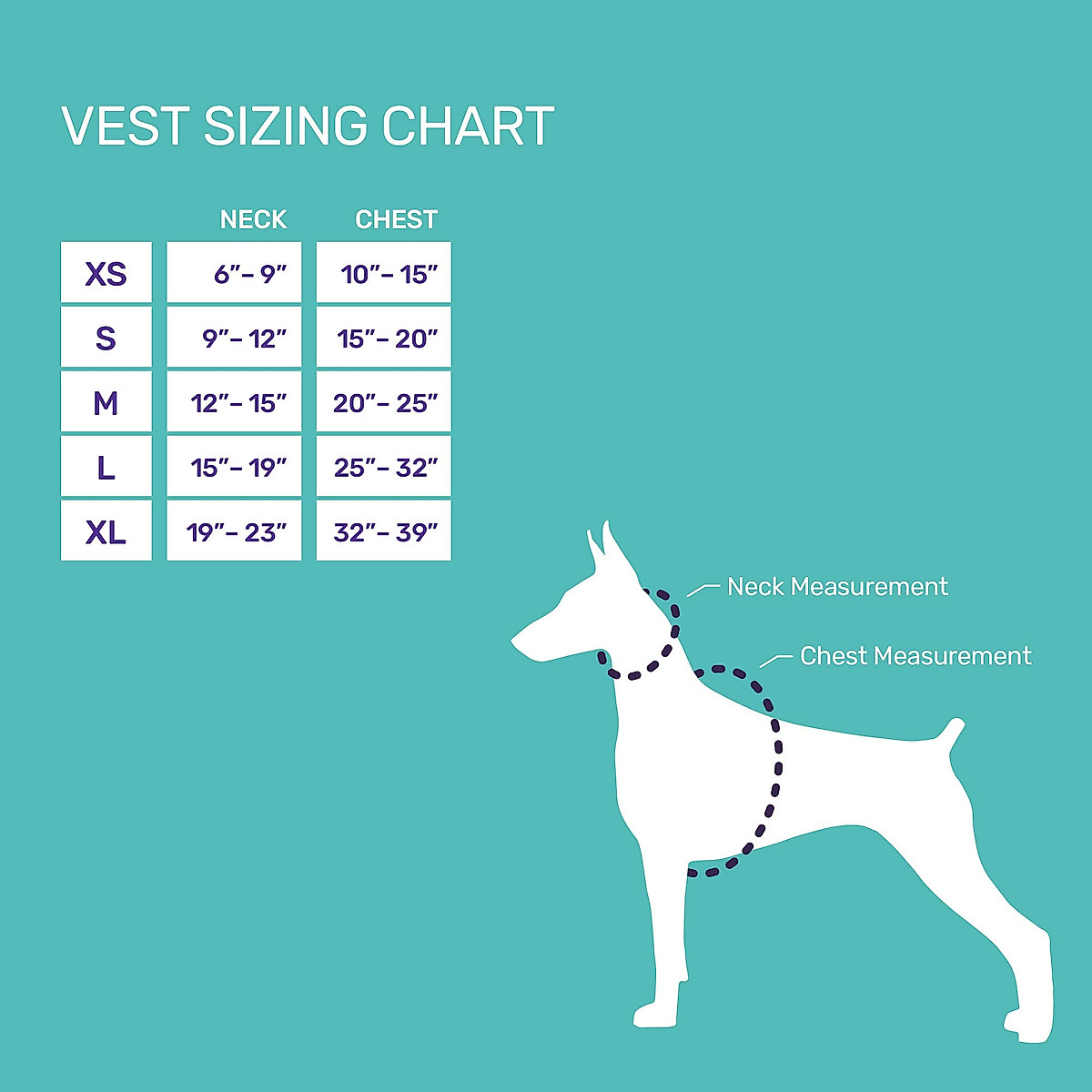 Calmer Canine - Small Convenience Vest for Use with The Anxiety Treatment Device for Dogs (Device Not Included)