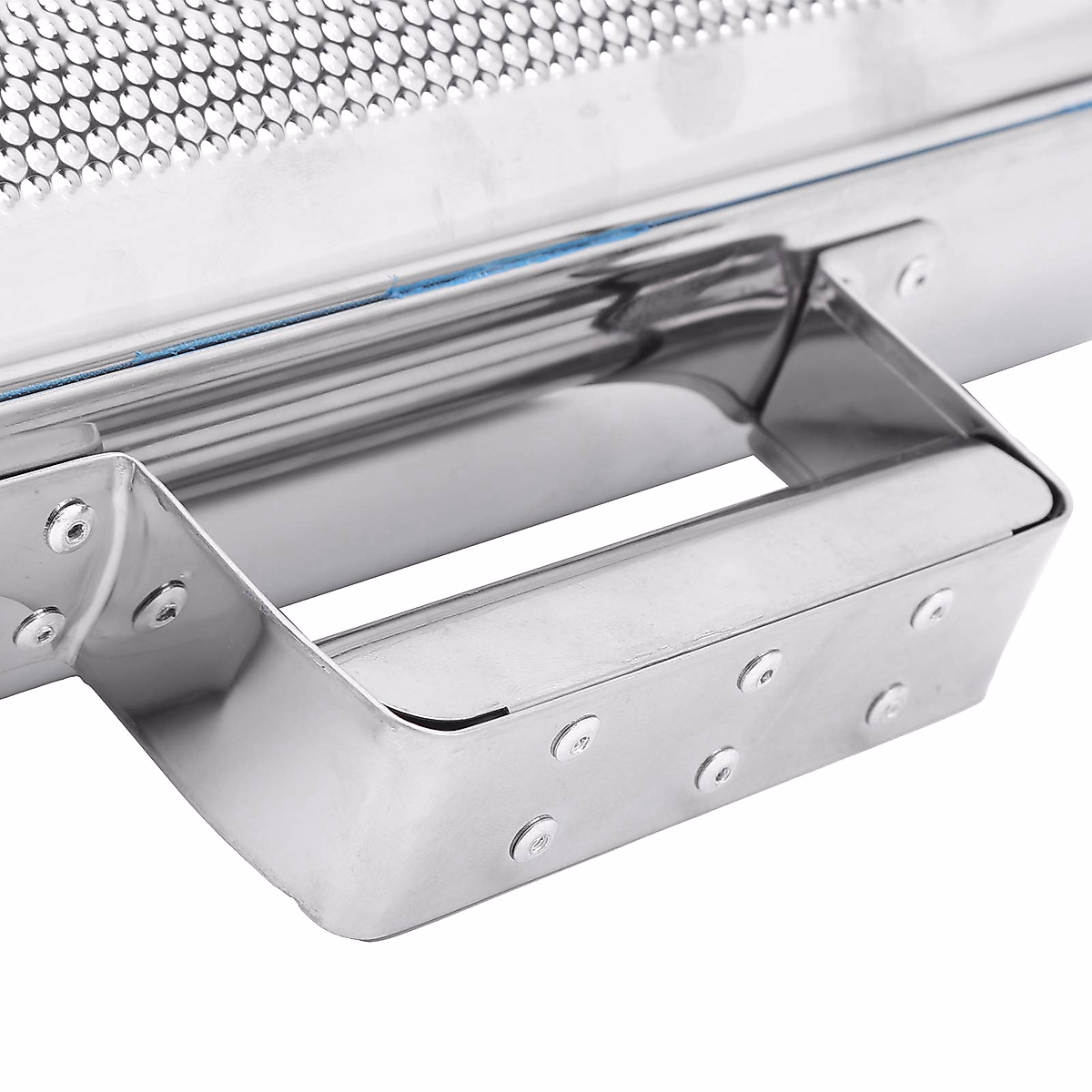 Guiro Shaker with Scraper 4x12in Type A Metal Guiro Shaker Percussion Instrument Music Teaching Aids