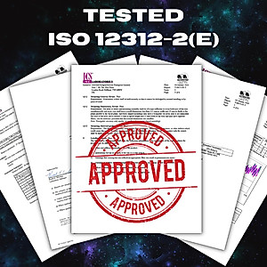 5x Premium Solar Eclipse Viewing Glasses - Safe, Certified, Durable Paper Frames - Pack of 5 - Perfect for Astro Enthusiasts and Outdoor Events