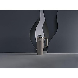 Stanley Quencher H2.0 Tumbler with Handle and Straw 30 oz | Flowstate 3-Position Lid | Cup Holder Compatible for Travel | Insulated Stainless Steel Cup | BPA-Free | Ash