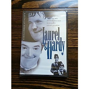 Laurel & Hardy (Sons of the Desert/The Music Box/Another Fine Mess/Busy Bodies/County Hospital) [DVD]