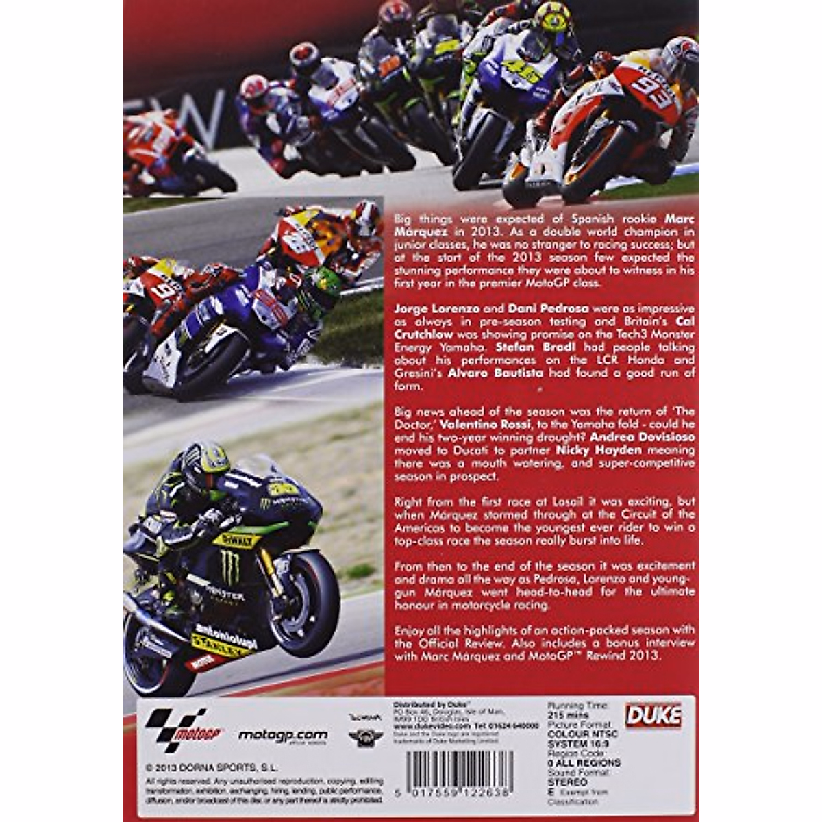 MotoGP 2013 Review DVD