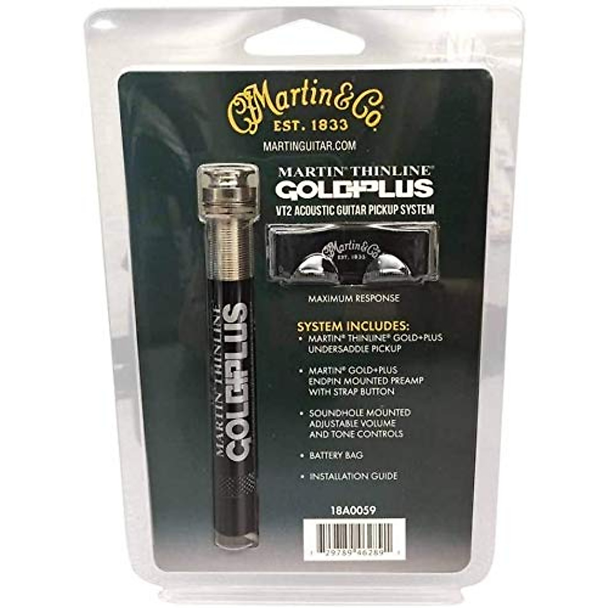 Martin Gold Plus VTII Acoustic Pickup System