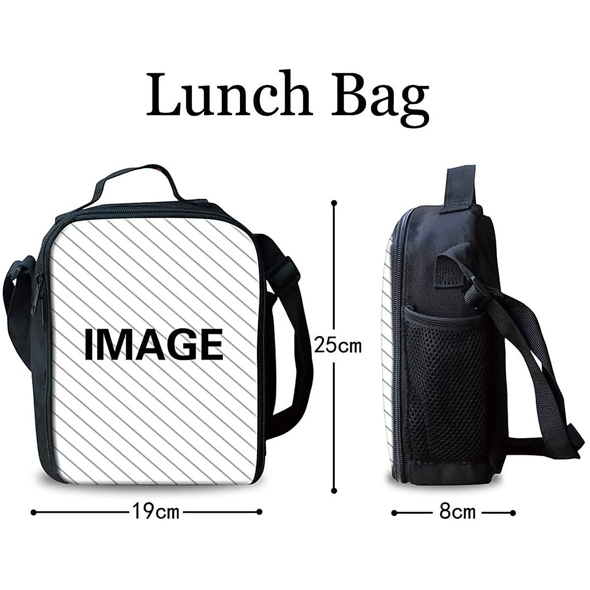 BYCHECAR Koala School Backpack for Kids Age 5 to 8/9-12,Cute Bookbags for Girls Middle School Bags Set with Lunch Box Pencil Case 3 in 1