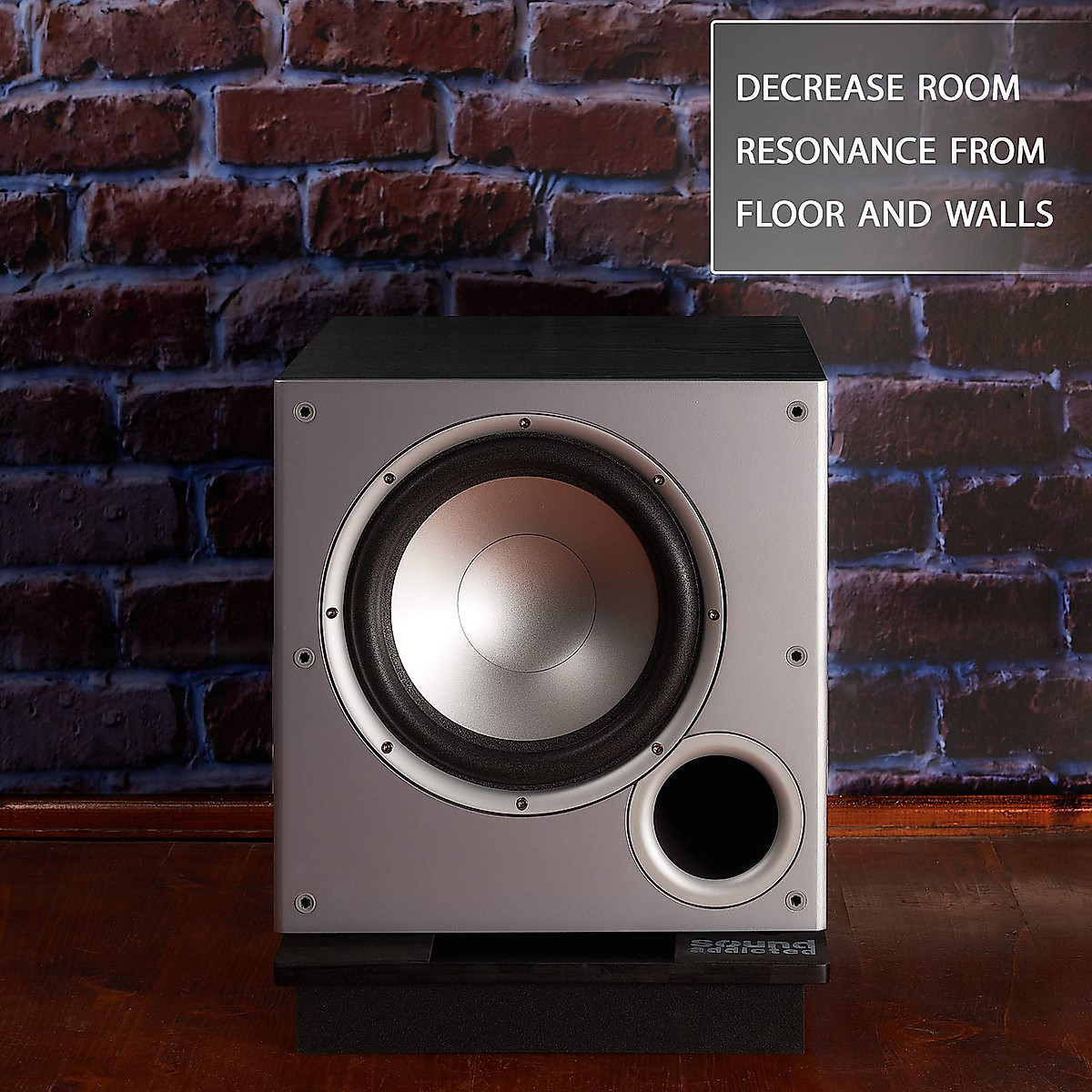 Sound Addicted VibeBoss P10 - Acoustic Isolation Platform Suitable for 8-10 inches Subwoofers (13.7'' x 15.7'' x 2.5'')