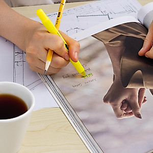 Mr. Pen- No Bleed Gel Highlighter, Bible Highlighters, Yellow, Pack of 8, Gel Highlighters