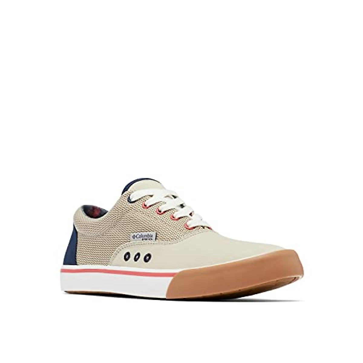 Columbia Men's Slack Tide Lace PFG, Light Clay/Collegiate Navy, 11