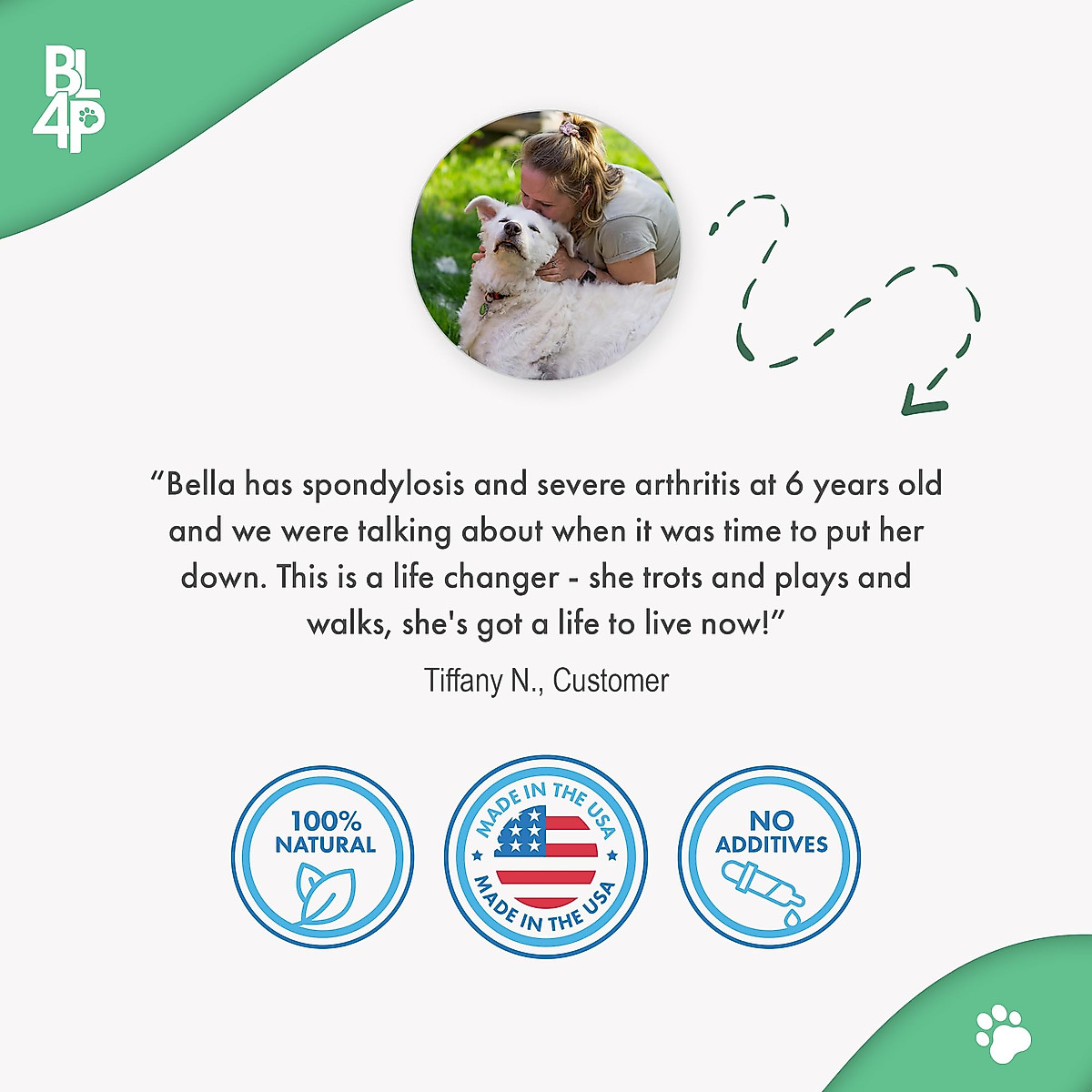 Advanced Hip and Joint Supplement for Dogs - Natural Extra Strength Dog Arthritis Pain Relief & Anti Inflammatory for Dogs Helps Limping, Mobility Issues, Hip Dysplasia, ACL Tears - 180 Tiny Pills