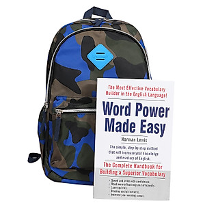 COTEetCI School Backpack for Boys Camouflage Student Bookbag Lightweight Kids Shoulder Daypack Travel Back Pack