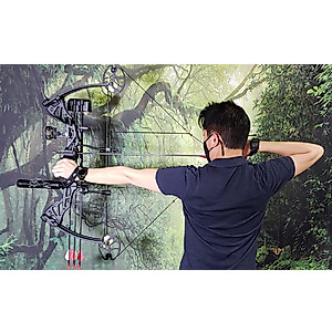 Southland Archery Supply Hunting Crossbow Light Weight Steel Body 4-Arrow Quick Release Quiver - Black
