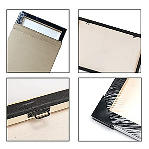 MOYMTEP American Bison Or Buffalo Resting in A Snow Storm Canvas Wall Art Gallery Artwork for Living Room Bedroom - Modern Home Decor Stretched and Framed Ready to Hang Pictures 16x20 Inches