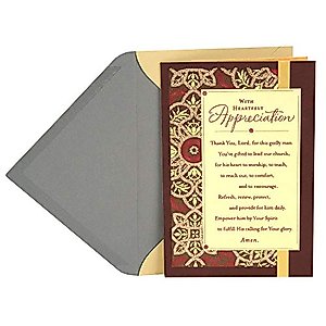Dayspring Clergy Appreciation Day Card (Heartfelt Appreciation)
