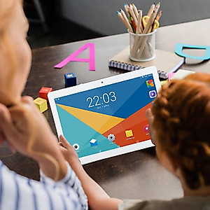 Tablet, Tablet Computer Dual SIM 2GB 32GB RAM HD Touch Screen for Home for Office (US Plug)