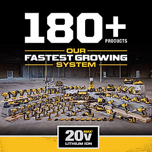 DEWALT 20V MAX LED Work Light, Magnetic, Freestanding and Clip-On, Bare Tool Only (DCL044)