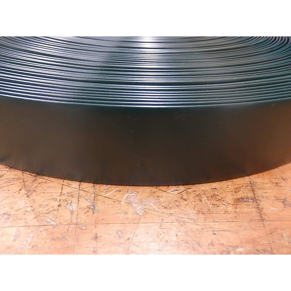 2" x 20' ft Vinyl Strap for Patio Chairs Repair Kit Outdoor Patio Lawn Furniture Repair Strap Strapping Matte Finish (Black) + 20 Free Rivets!