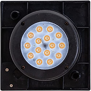 Grand patio Solar Lights Replacement Top, Outdoor Solar Floor Lamp Replacement Part Waterproof, 40 Lumen Warm White Super Bright SMD chip X15 Suit for Medium and Large Floor Lamps