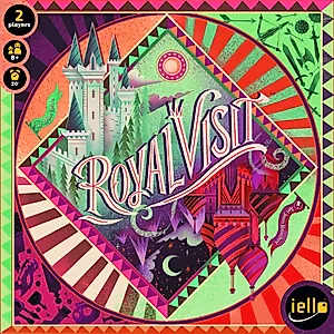 IELLO: Royal Visit, Strategy Board Game, Bring The King to Your Castle, Become a Legend in The Valley, Made for 2 Players, for Ages 8 and Up