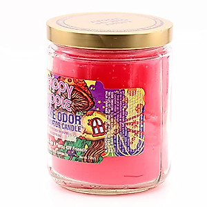 Smoke Odor Exterminator 13 oz Jar Candles Trippy Hippie, Pack of 2