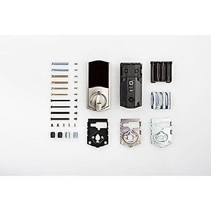 Kwikset 99140-102 Convert Z-Wave Plus Enabled Conversion Kit Interior Assembly, Smart Home Hub and Exterior Deadbolt Required, Gray,Black