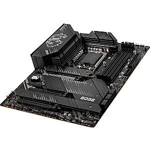 MSI MPG Z690 Edge WiFi Gaming Motherboard (ATX, 12th Gen Intel Core, LGA 1700 Socket, DDR5, PCIe 5, 2.5G LAN, M.2 Slots, Wi-Fi 6E)