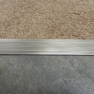 M-D Building Products Cinch Seam Cover (Fluted) 36" Satin Nickel Satin Nickel