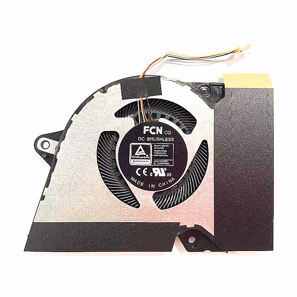 wangpeng New Cooling Fan for ASUS ROG Zephyrus G14 GA401I GA401IV Cooling Fan 13NR03F0AP0101 DC12V 1A