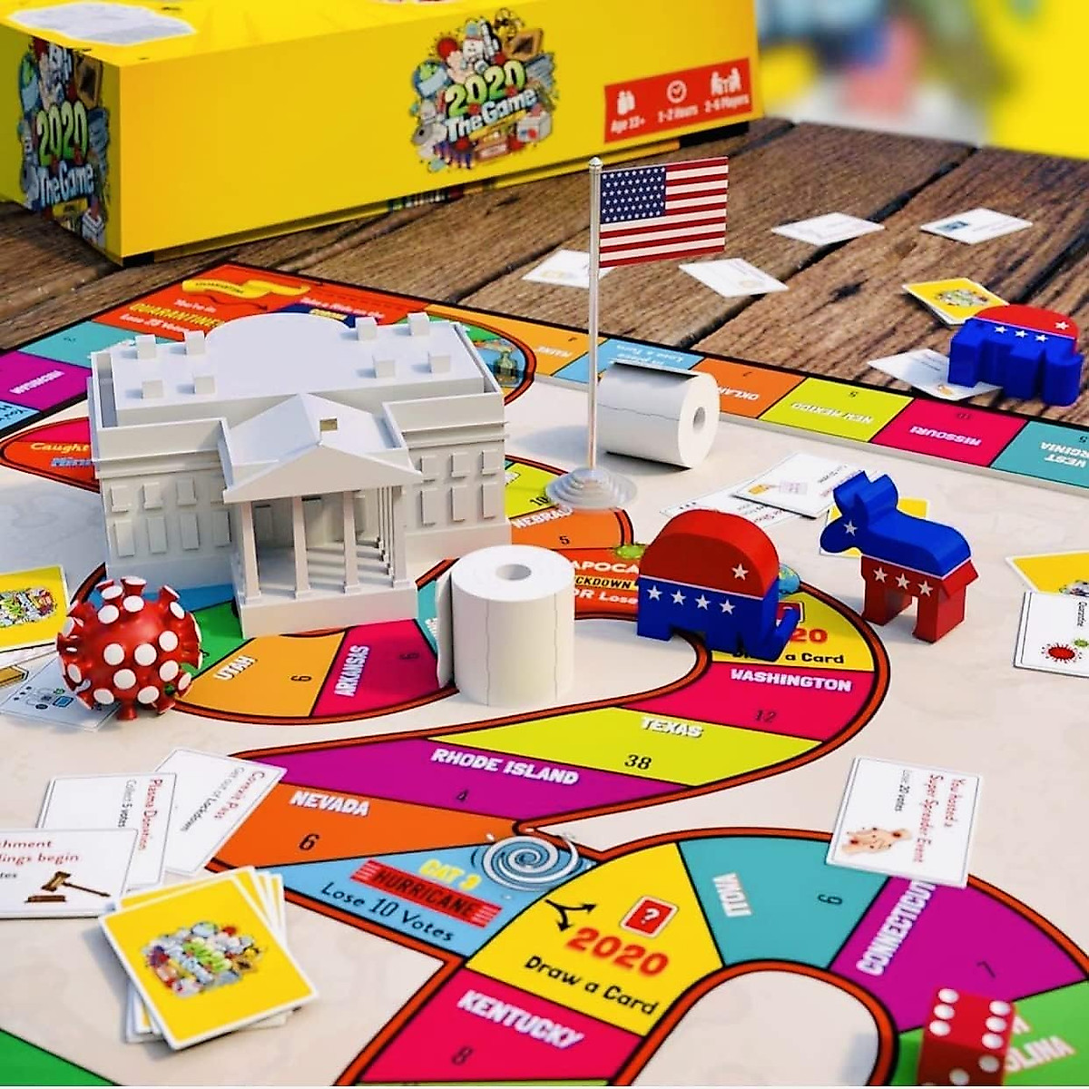 2020 The Game - Collectible Board Game for Family Kids, Adults, Teens| Best Family Game| |2-6 Players| 1 Hour Playtime