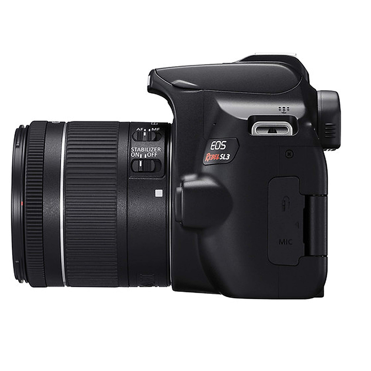 Canon EOS Rebel SL3 DSLR Camera w/EF-S 18-55mm F/4-5.6 is STM Zoom Lens + 75-300mm F/4-5.6 III Lens + 128GB Memory + Case + Tripod + Filters (38pc Bundle) (Renewed)