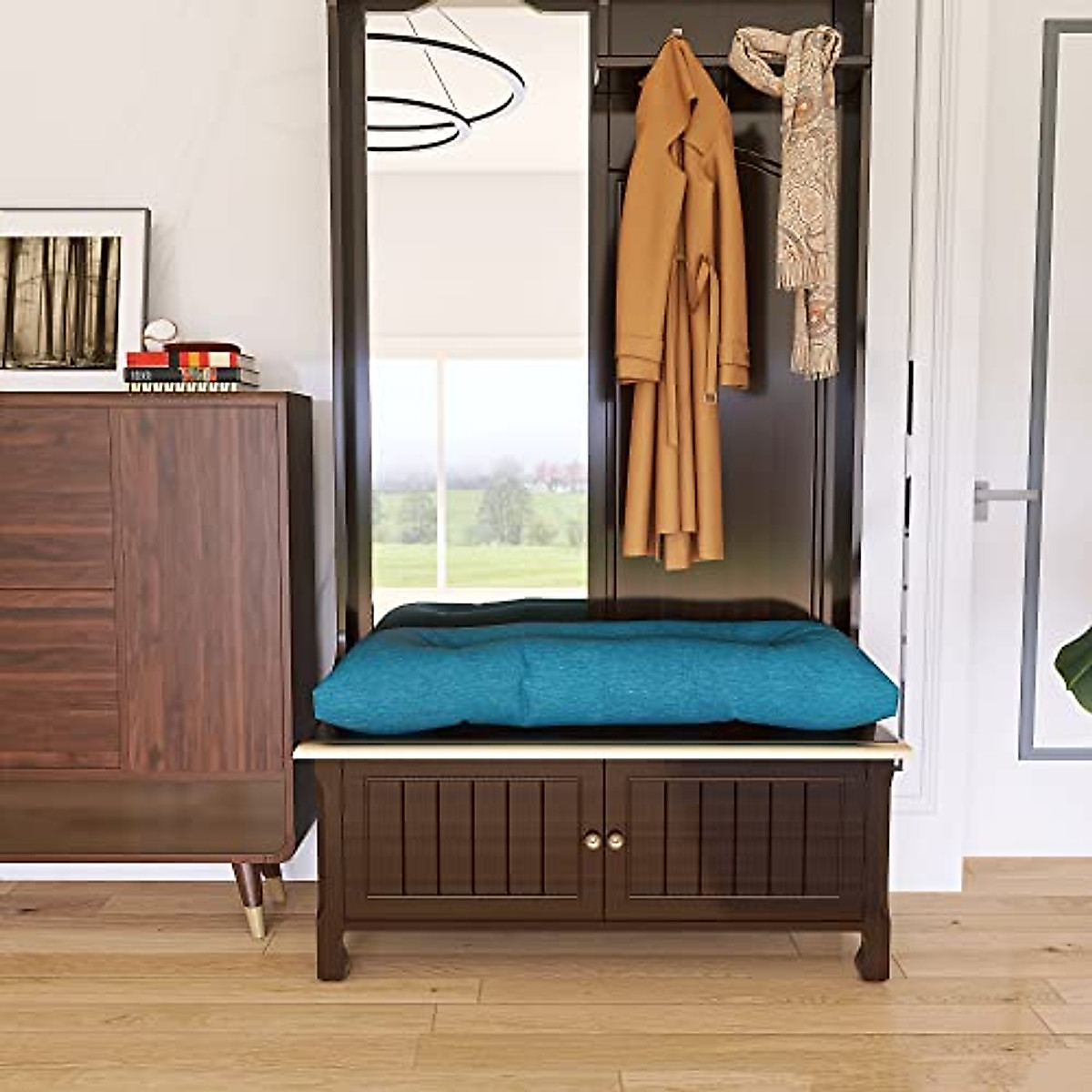 ROFIELTY Custom Outdoor/Indoor Bench Cushion,Bench Cushions 36 * 14 inch_Piano Bench Cushion_Patio Furniture Cushions,Bench Cushions for Indoor/Outdoor Furniture