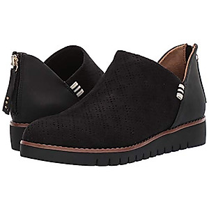 Dr. Scholl's Shoes womens Insane Loafer, Black Microfiber, 7.5 US