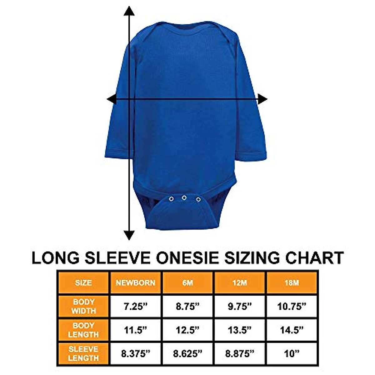 All Because Two People Fell in Love Long Sleeve Bodysuit (Red, 6 Months)