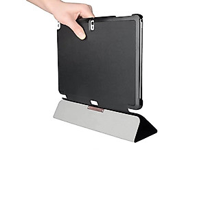 Kuesn SM-P600 P601 P605 Smart Stand Cover Case for Samsung Galaxy Note 10.1 (2014 Edition) Ultra Slim Flip Folio Pu Leather Case Pouch with Magnetic Auto Slepp&Awake up (Black)