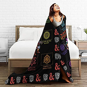 Throw Blankets - Lightweight Flannel Fleece - Soft, Cozy - Perfect for Bed, Sofa, Couch