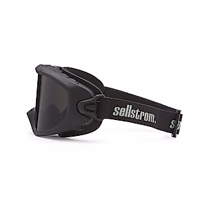 Sellstrom Odyssey II Wildland Fire Safety Goggles - Anti-Fog, Anti-Scratch Eye Protection Goggles for Men & Women - FR Strap, fits over Glasses, ANSI Z87.1