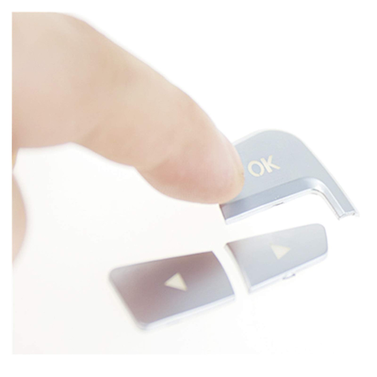 EKoKim Car Styling Steering Wheel Button Covers Trim Stickers Compatible with Mercedes Benz GLC A C Class W205 X253 CLA C177 GLA X156 Accessories