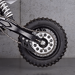 RUTU 420 Chain Sprocket Rear Sprocket 43 Tooth 76mm for Chinese 50 70 90 110 125 140cc 150 160 170 Cc Apollo RFZ CRF50 XR50 SDG IMR SSR YCF Kayo Thumpstar Coolster Pit Dirt Motor Bike Motorcycle