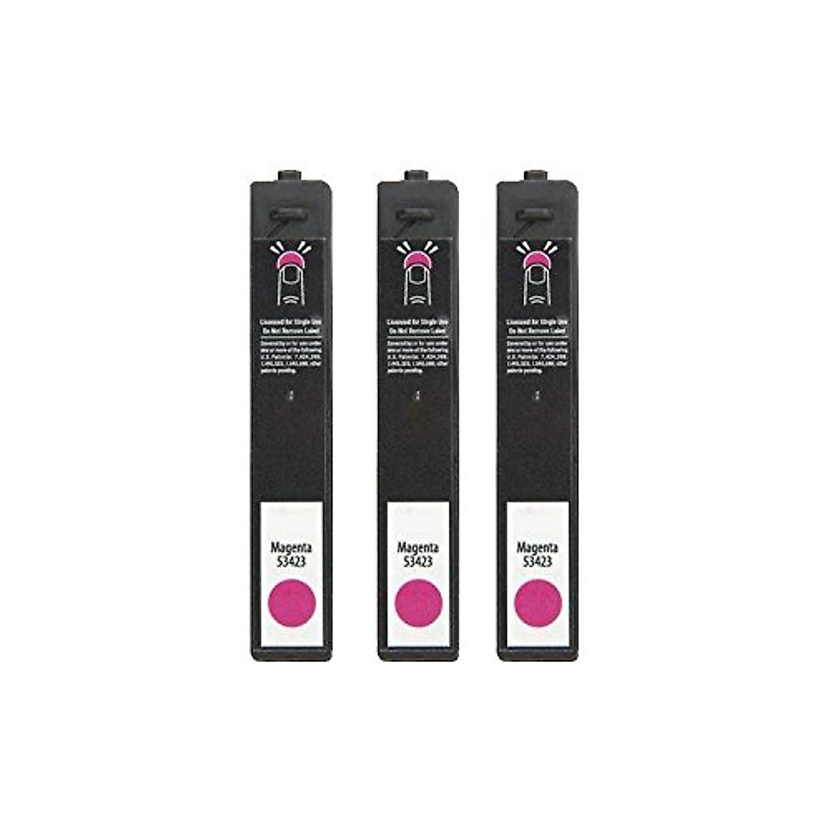 Primera 53423 High Yield Magenta Ink Cartridge 3-Pack for LX900