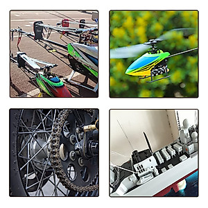 VictorsHome 1mm x 200mm 304 Stainless Steel Round Rod, Metal Solid Shaft Rods Lathe Bar Stock for DIY Crafts Model Car Helicopter Airplane 10pcs