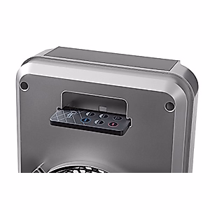 Ozeri 3x Tower Fan (44") with Passive Noise Reduction Technology, Grey