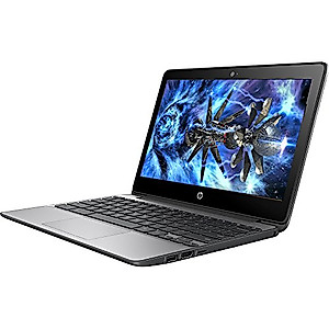 HP 2017 Newest Premium High Performance 11.6-inch Chromebook Intel Celeron Dual-Core Processor 4GB RAM 16GB eMMC Hard Drive 802.11AC WiFi HDMI Webcam Bluetooth 12-Hour Battery Chrome OS-Black